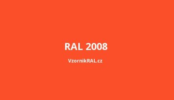 RAL 2008 :: Nejlevnější-nátěry